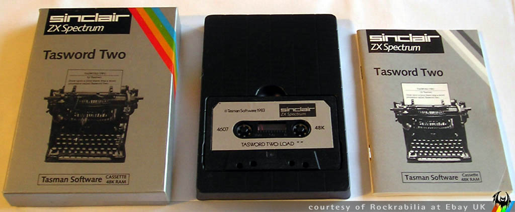 Directory: /Vintage/Sinclair/Software/ZX Spectrum Software/Applications & Utilities/Tasword Two ...